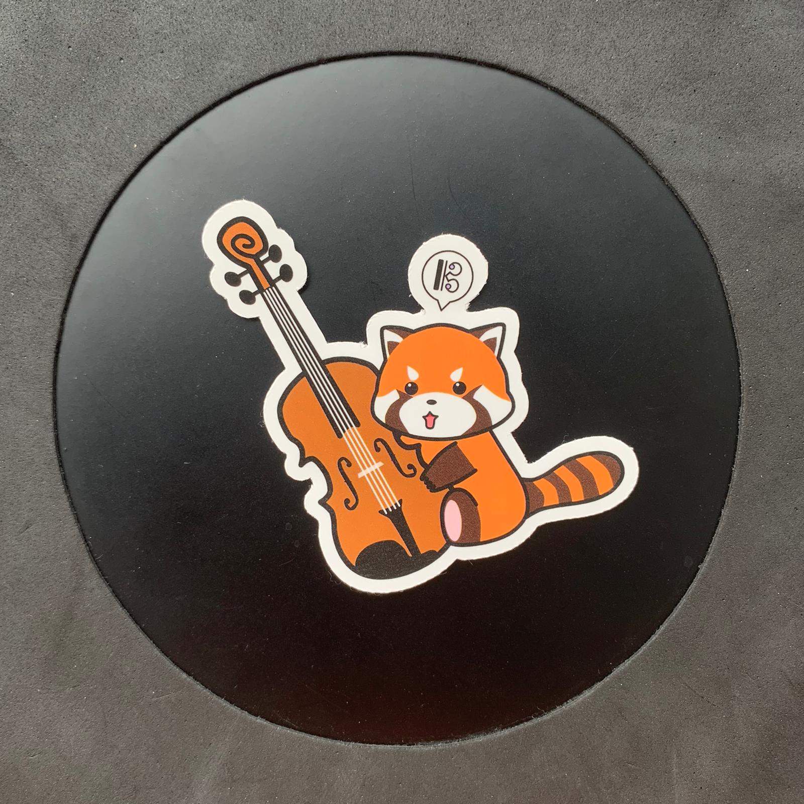 Have you hugged your viola today? – Red Viola Panda
